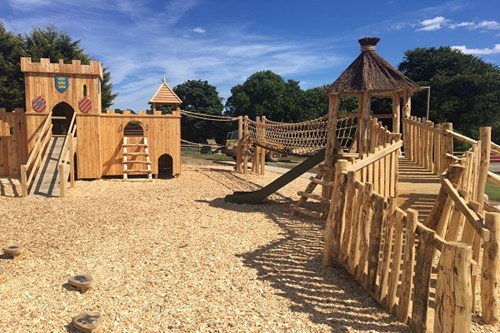 Merlin's Medieval Adventure Playground - Free play attraction near Tenby
